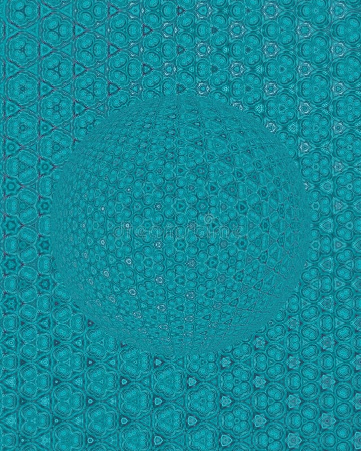 Abstract Background Turquoise Shades Shapes Stock Image - Image of ...