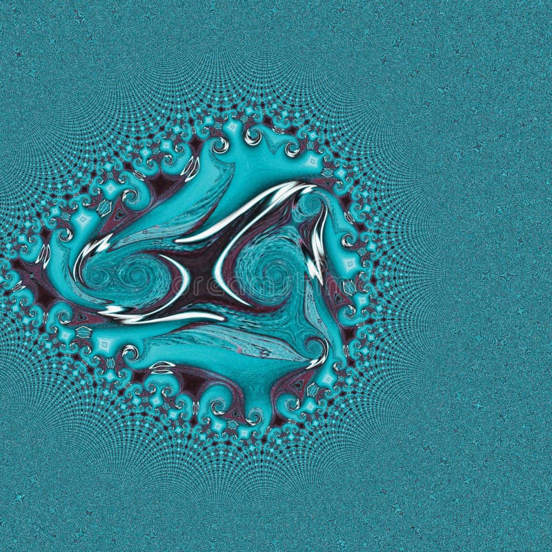 Abstract Background Turquoise Shades Shapes Stock Photo - Image of ...