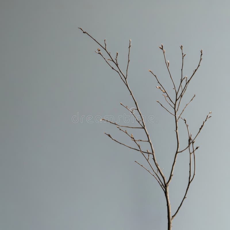 Abstract Background with Twigs, Vector Eps10 Illustration. Stock ...