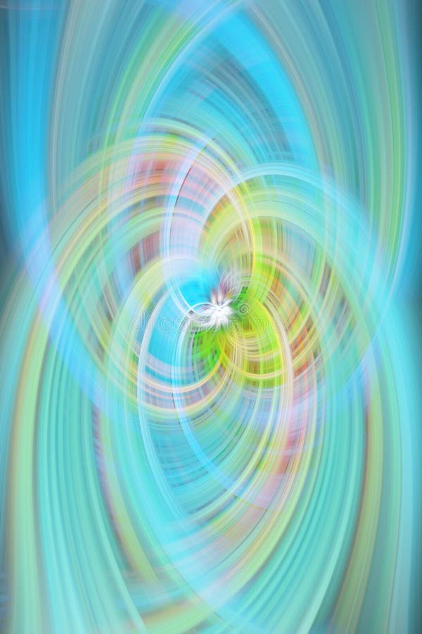 Abstract Background Twirl in Multicolor Stock Illustration ...