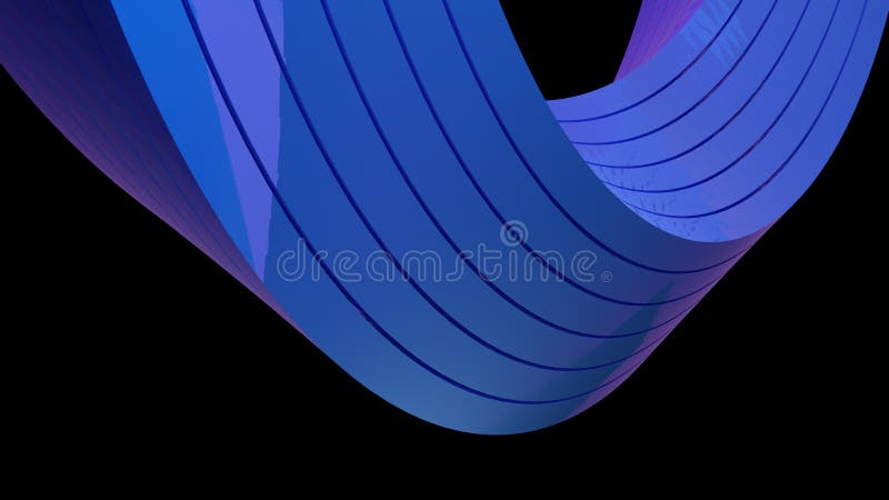 Abstract Background Twisted Shape - 3D CGI, Computer Generated Image ...
