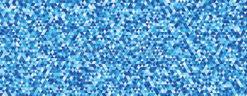 Abstract Background with Unity of Blue Triangle Shape. Eps10 Vector ...