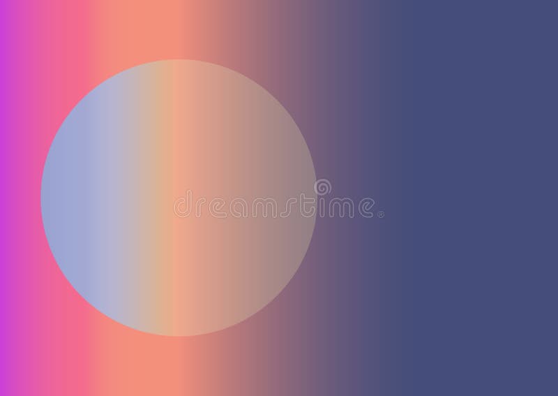 Abstract Background Using Gradients. the Circle in the Rectangle ...