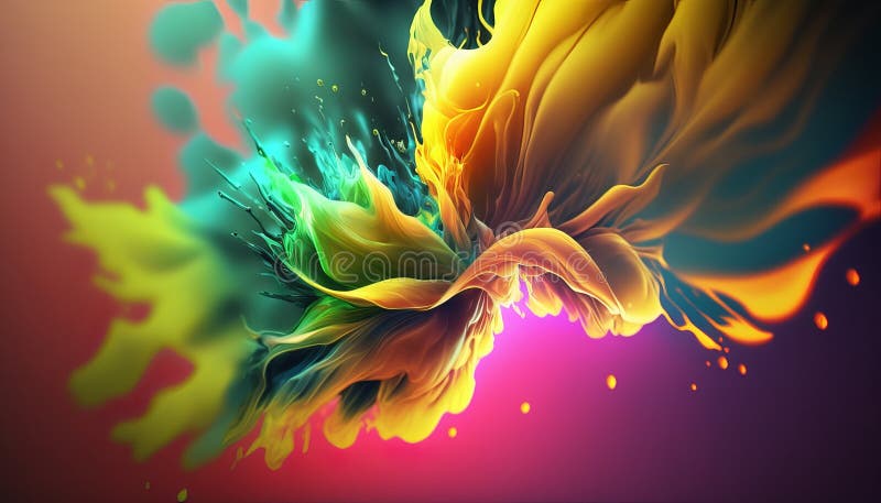 Abstract Background. Using in Your Projects UI UX. Stock Illustration ...