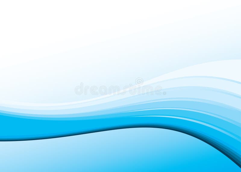 Blue into White Abstract Background Stock Vector - Illustration of ...