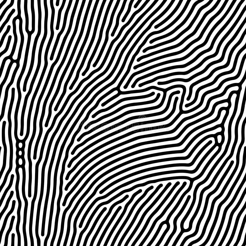 Abstract Organic Lines Seamless Patterns Vector Backgrounds Set. Modern ...