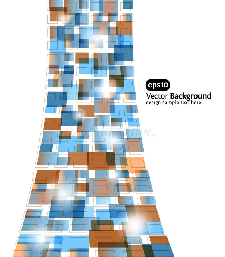 Abstract Background. Vector Rectangled Design Stock Vector ...