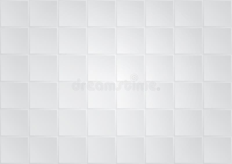 Abstract Background Vector Square White Pattern Stock Vector ...