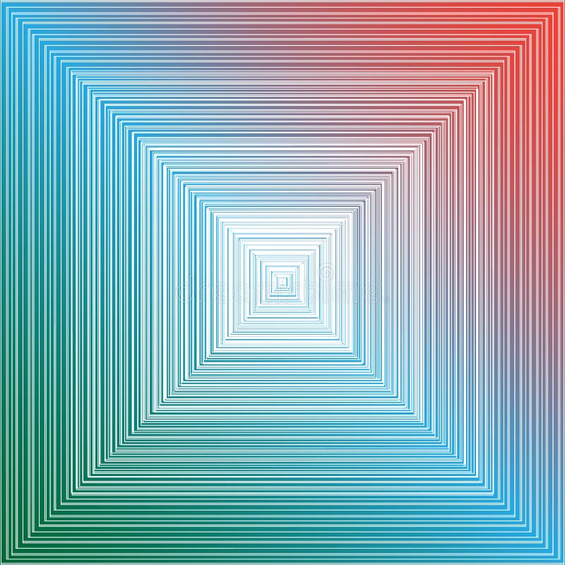 Abstract Background Vector with Squares Stock Vector - Illustration of ...