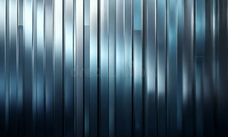 Abstract Background of Vertical Dark Blue Glass Panels with Subtle ...