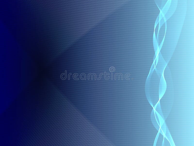 Abstract Background with Vertical Light Blue Lines and Darkening Blue ...