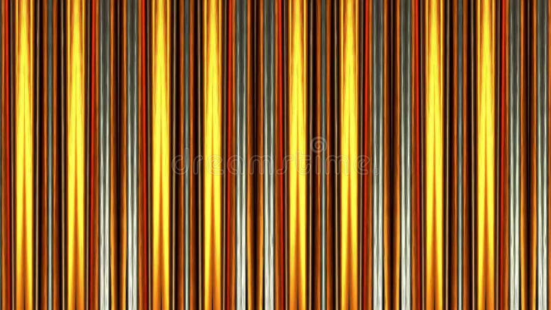 Abstract Background of Vertical Metal Lines Moving and Merging with ...