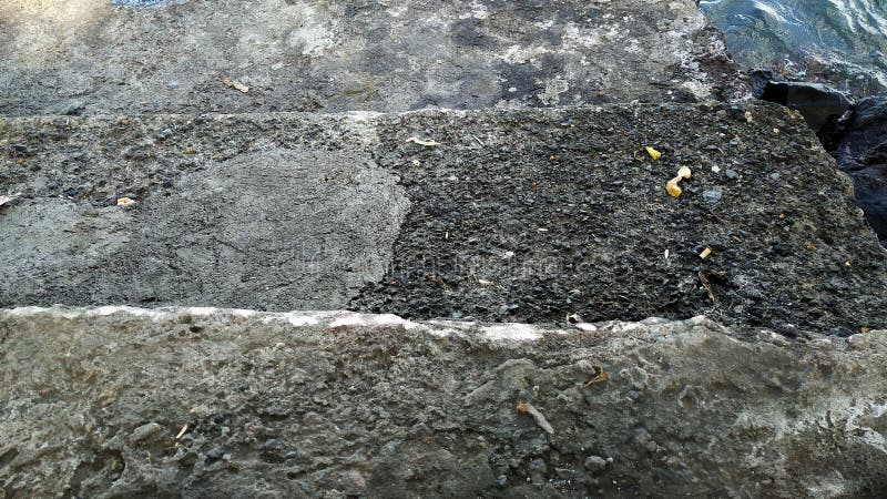 Abstract Background of Very Rough Concrete Road Structure Stock Photo ...