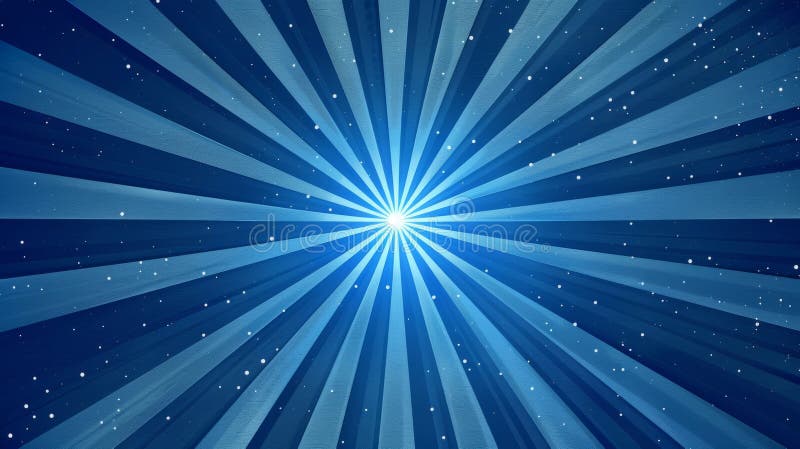 Abstract Blue Sunburst Background with Linear Design Stock Photo ...