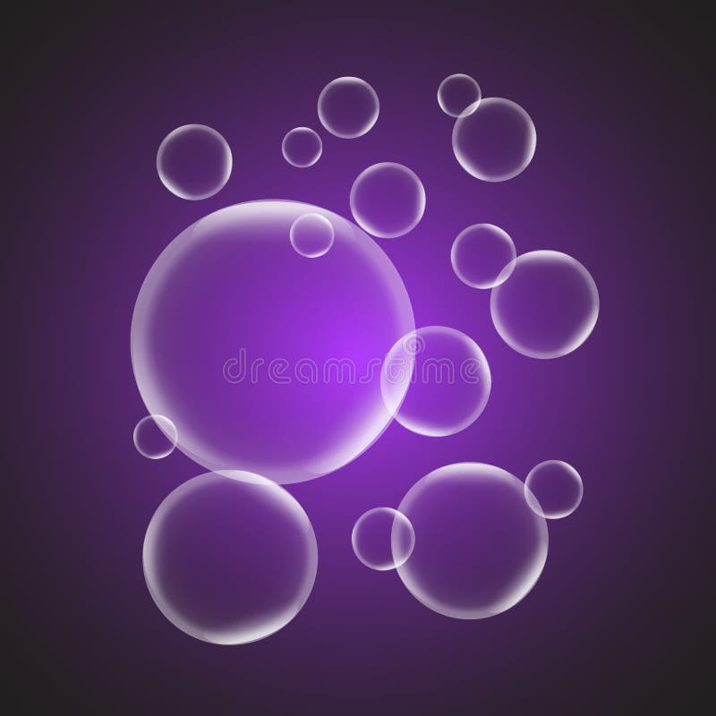 Abstract Violet Background with Copy Space Stock Vector - Illustration ...