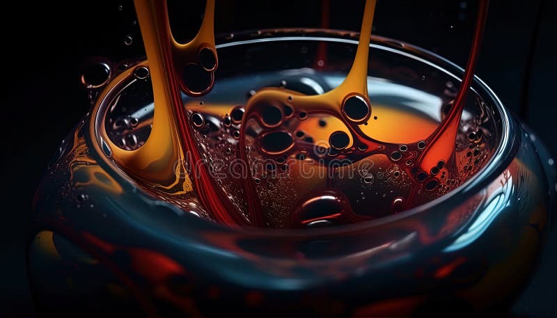 Abstract Background or Wallpaper of the Fluid and Organic Design Stock ...