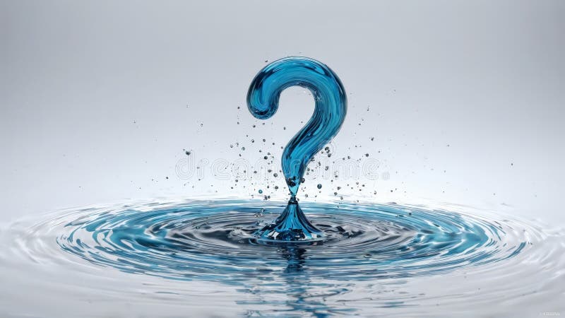 Water Question Mark Stock Illustrations – 1,046 Water Question Mark ...