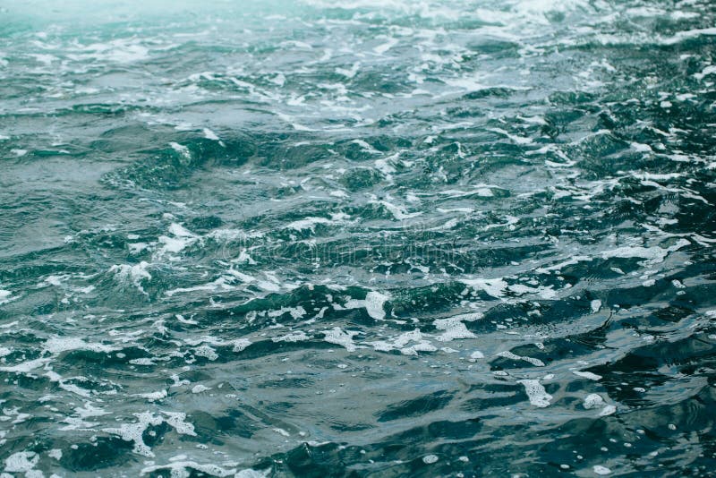 Abstract Background - Water Flows In The River Or Sea Stock Image ...