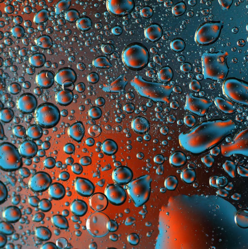 Abstract Background - Waterdrops on Background of Different Colors ...