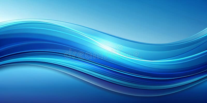 Abstract Background Wave Blue Gradient Pattern Creative AI Stock ...