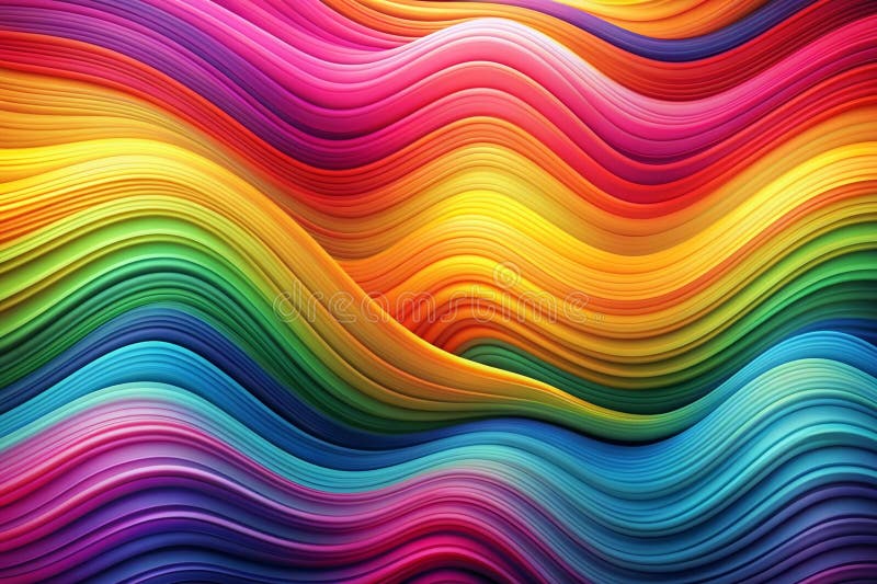 Abstract Background Wave Pattern Bright Mixed Colors Noise Texture ...