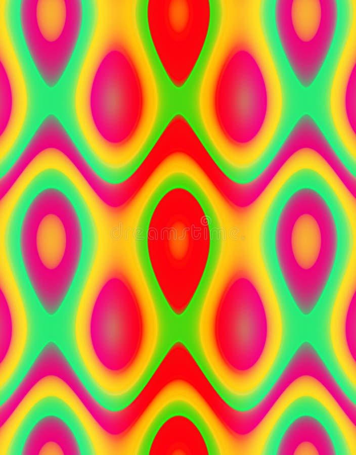 Abstract Background with Wave Pattern, Colorful. Stock Illustration ...