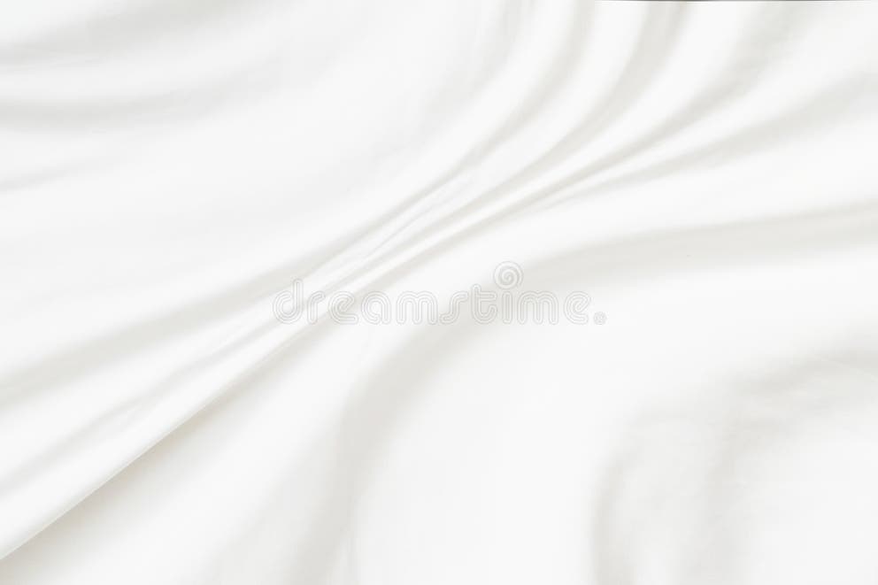 Abstract Background Wave of White Cloth, Wave Pattern of Fabric. Stock ...