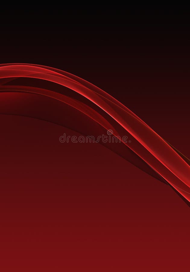 Abstract Background Waves. Black and Red Abstract Background for ...