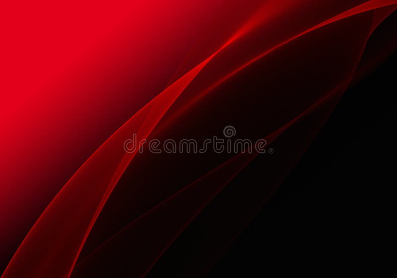 Abstract Background Waves. Black and Red Abstract Background for ...