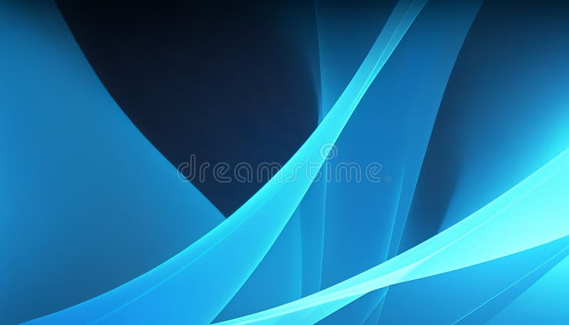 Abstract Background Waves Blue Color. UI UX Design. Stock Illustration ...
