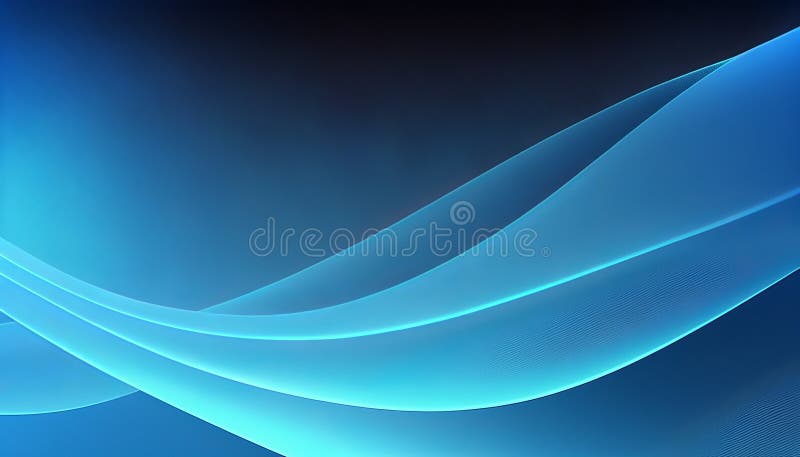 Abstract Background Waves Blue Color. UI UX Design. Stock Image - Image ...