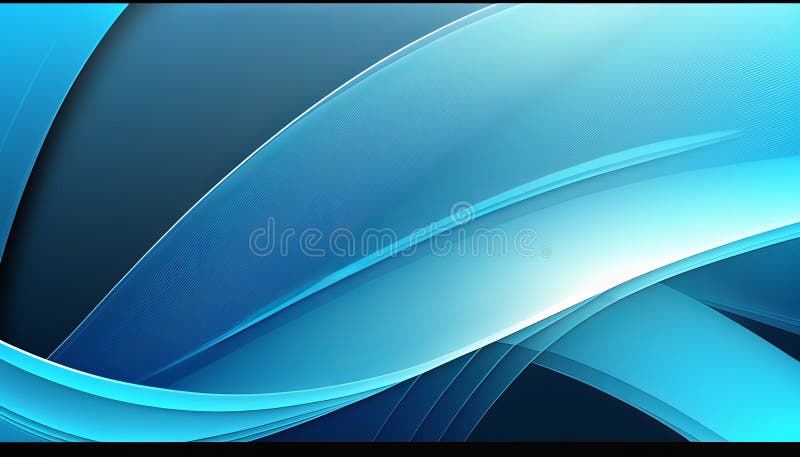 Abstract Background Waves Blue Color. UI UX Design. Stock Photo - Image ...