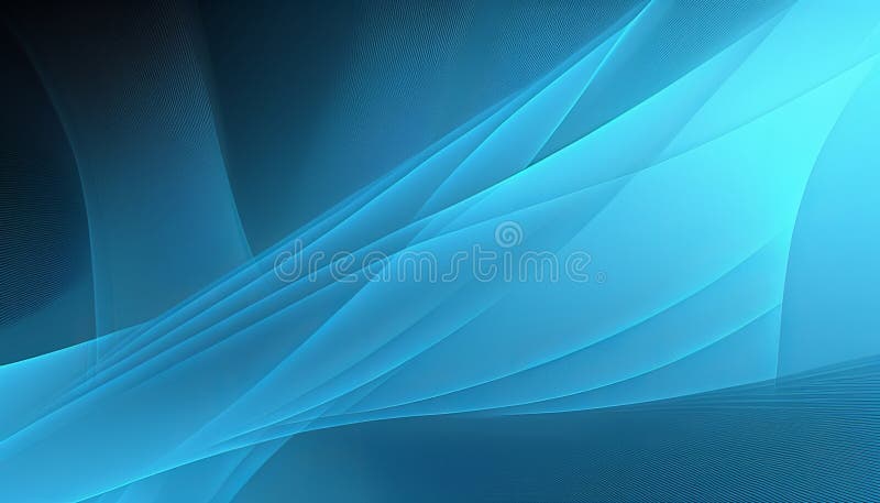 Abstract Background Waves Blue Color. UI UX Design. Stock Illustration ...