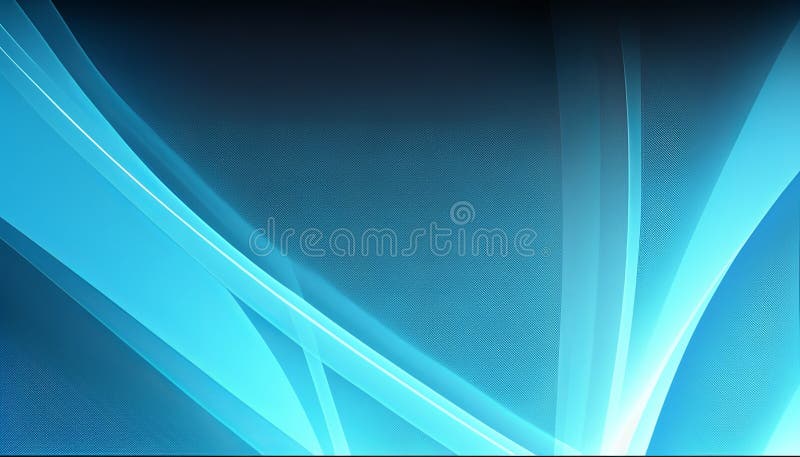 Abstract Background Waves Blue Color. UI UX Design. Stock Illustration ...
