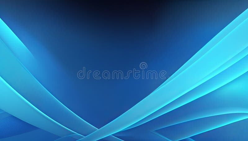 Abstract Background Waves Blue Color. UI UX Design. Stock Illustration ...