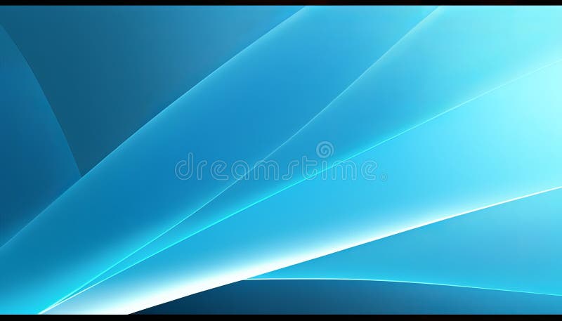 Abstract Background Waves Blue Color. UI UX Design. Stock Illustration ...