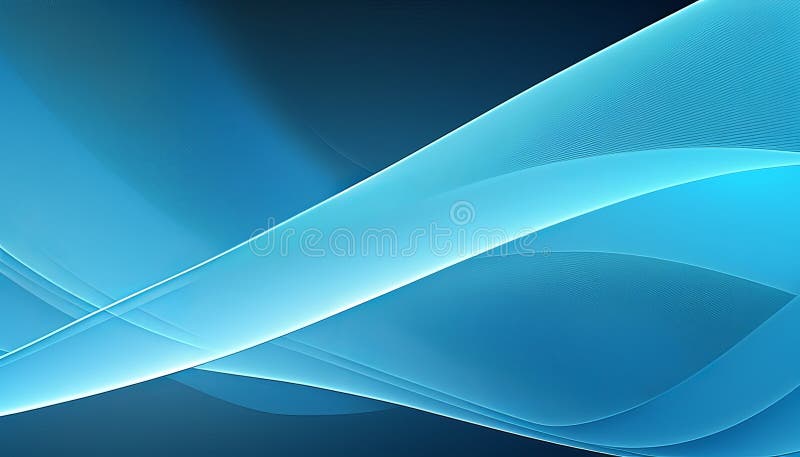 Abstract Background Waves Blue Color. UI UX Design. Stock Illustration ...