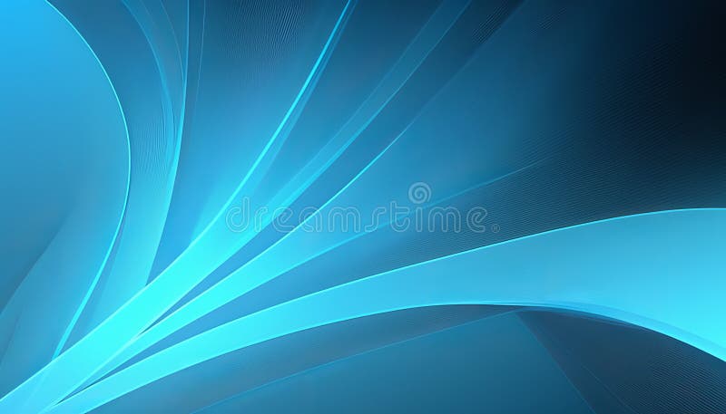 Abstract Background Waves Blue Color. UI UX Design. Stock Illustration ...