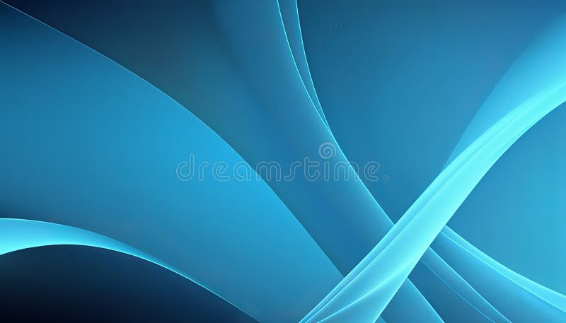 Abstract Background Waves Blue Color. UI UX Design. Stock Illustration ...