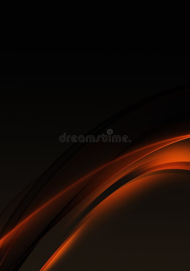 Abstract Background Waves. Brown, Red and Orange Abstract Background ...