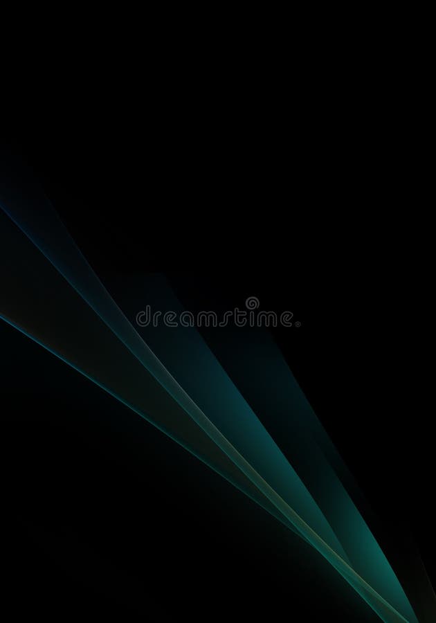Abstract Background Waves. Emerald Green and Black Abstract Background ...