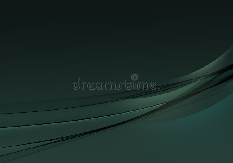 Abstract Background Waves. Hunter Green Abstract Background for ...