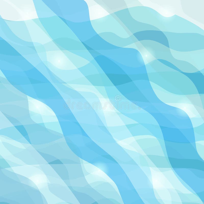 Abstract Background with Waves Pastel Colors Stock Illustration ...
