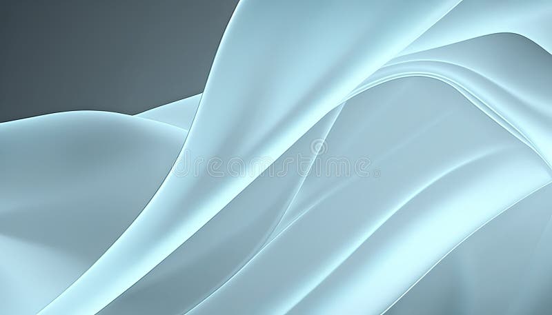 Abstract Background Waves White and Blue. UI UX Design. Stock Photo ...