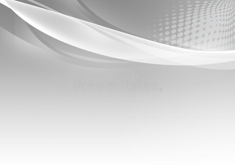 Abstract Background Waves. White and Bright Grey Abstract Background ...
