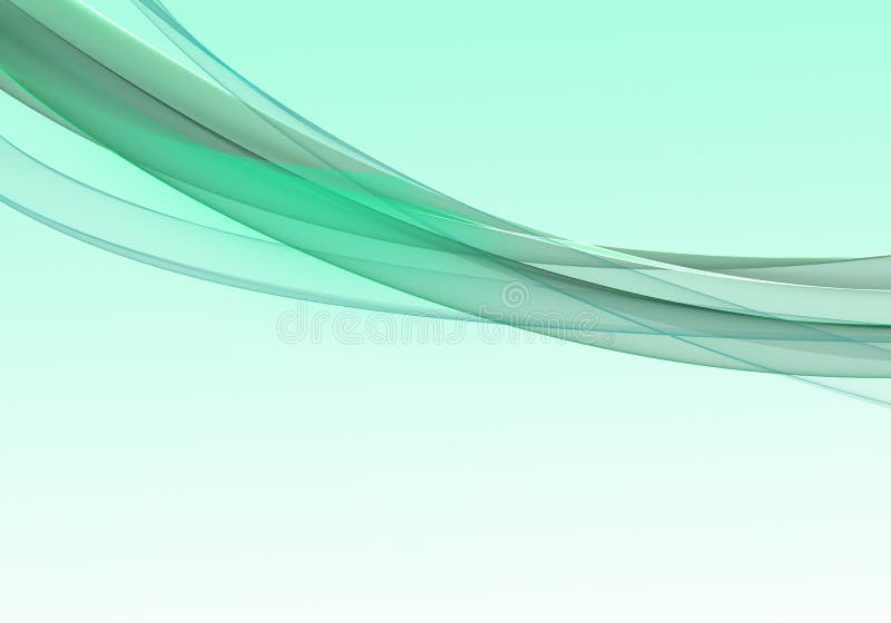 Abstract Background Waves. White and Mint Green Abstract Background ...