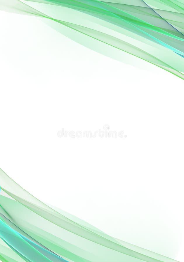Abstract Background Waves. White, Mint Green and Grey Abstract ...