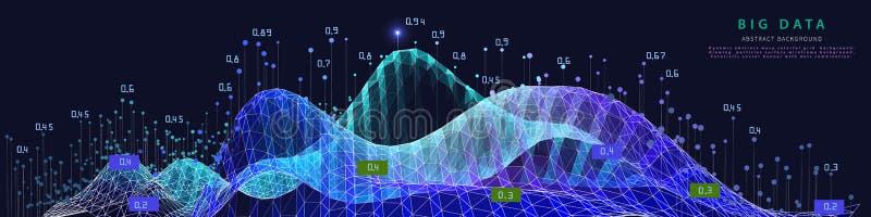 Abstract Background With Wavy Algorithm Analyze Data Quantum