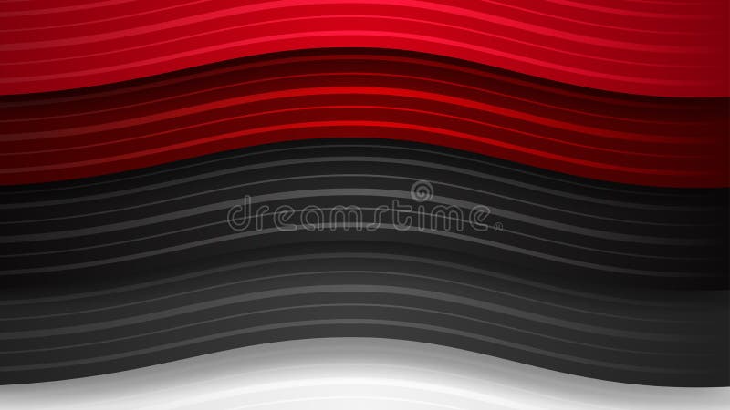 Abstract Background of Wavy Stripes Stock Vector - Illustration of ...