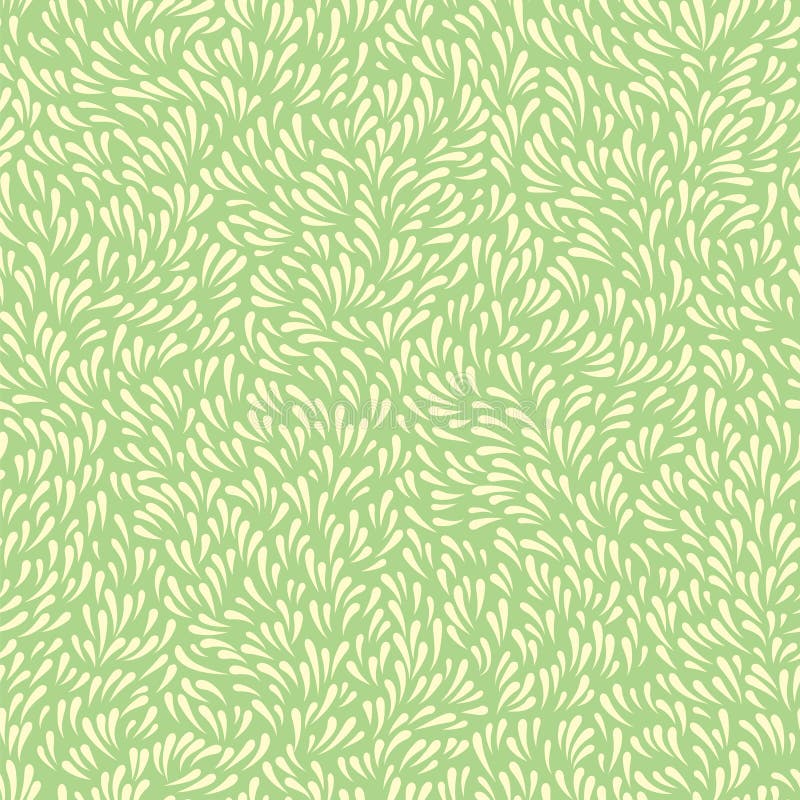 Abstract Background with Wavy Grass or Leaves Stock Vector ...